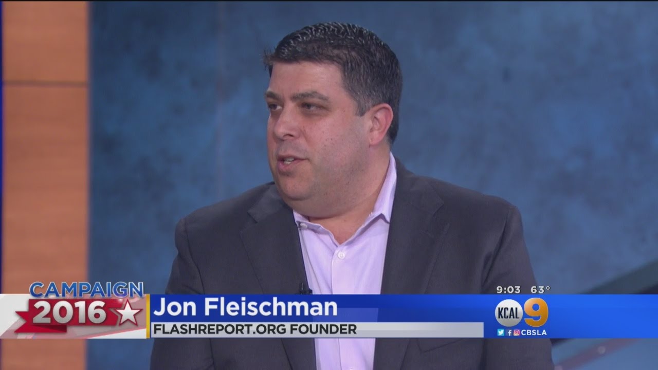Political Analyst Jon Fleischman Discusses The Latest In Campaign 2016 ...