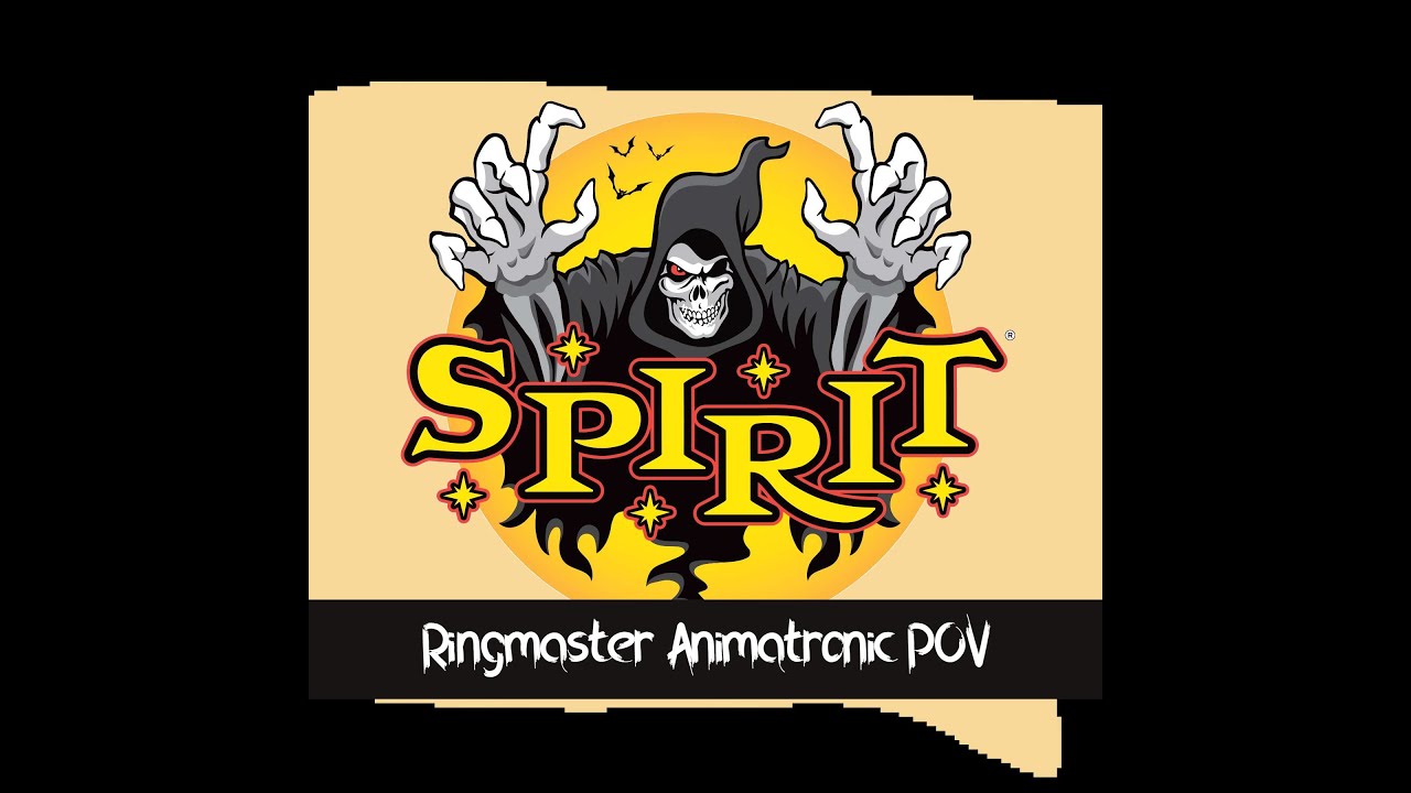 Ringmaster Spirit Halloween Animatronic POV - YouTube