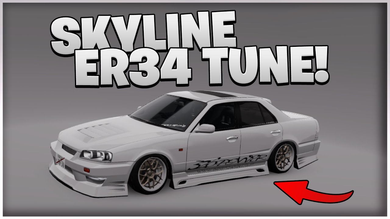 FLASH TUNE *AKA SKYLINE ER34* - ( CarX Drift Racing Online ) - [ 90 ADH ...