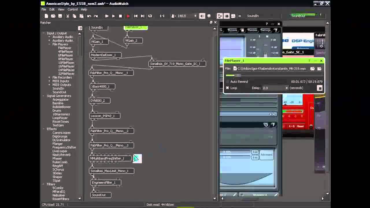 ESSB AudioMulch - YouTube