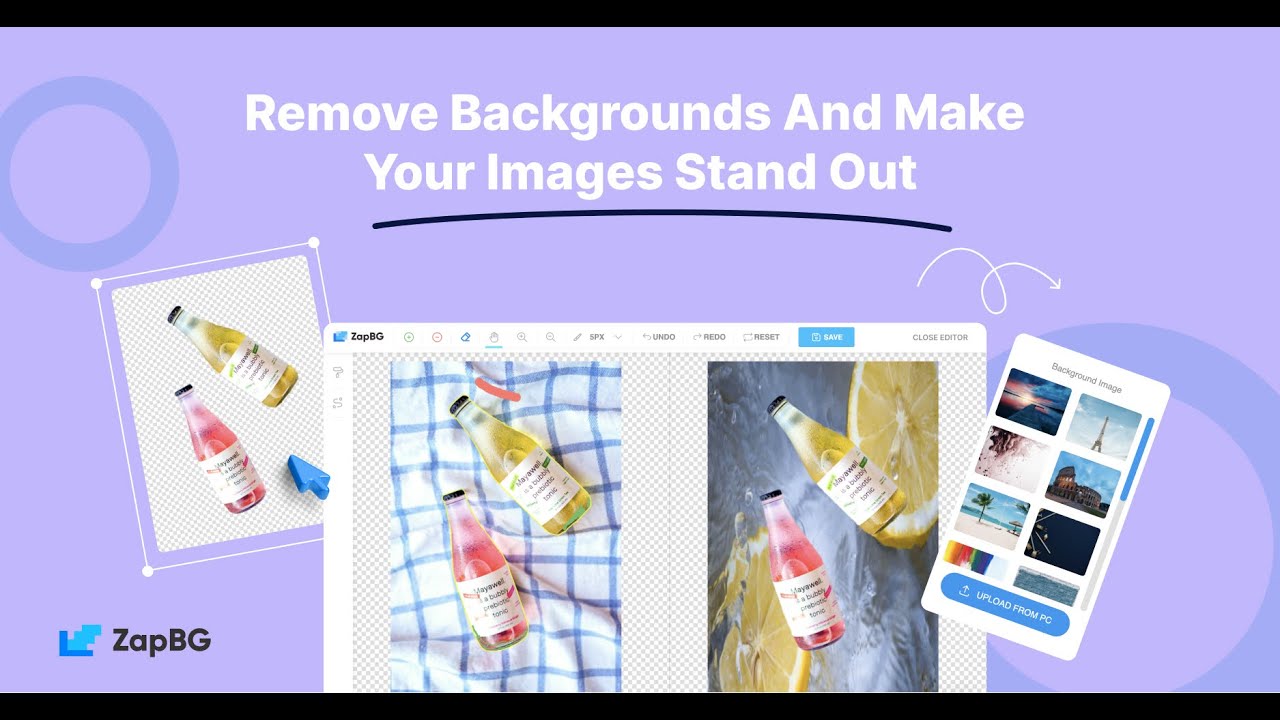 ZapBG - How to remove backgrounds on images in seconds. - YouTube