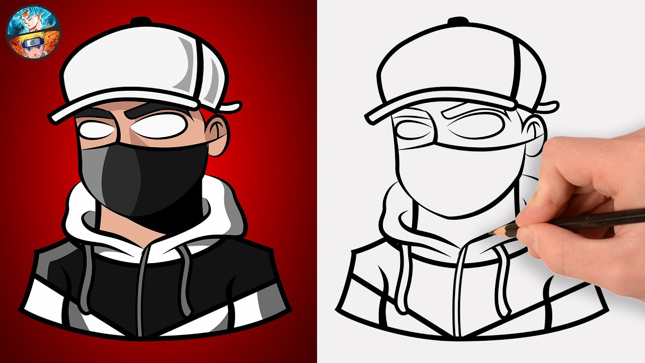 COMO DESENHAR CARTOON DE FREE FIRE #24 DESENHANDO FREE FIRE FF - YouTube