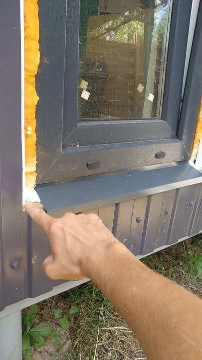 Монтаж "не поющих" отливов. Чтобы не звенели и не дребезжали от ветра и ...