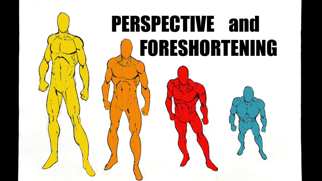 Foreshortened Pose in Perspective - YouTube
