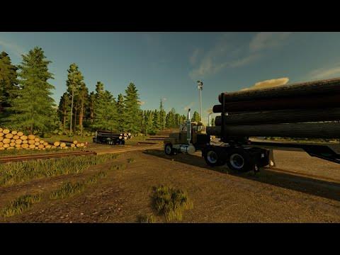 Doing a little logging tutorial on (Silverrun) FS22,logging) - YouTube