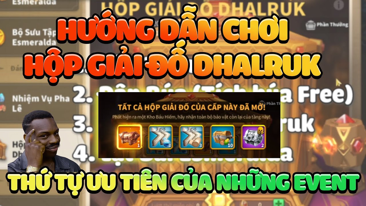 Hướng Dẫn Cách Chơi Hộp Giải Đố Dhalruk Có Lợi Nhất - TOP 4 event Trang ...