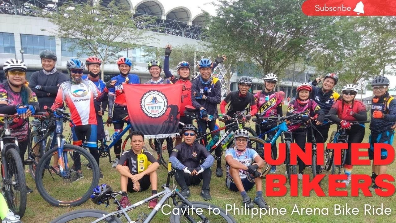 United Bikers | Cavite to Philippine Arena Bulacan Bike Ride - YouTube