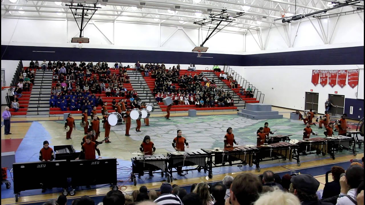 Rodriguez High School Winter Percussion - NCBA Championships 2013 - YouTube