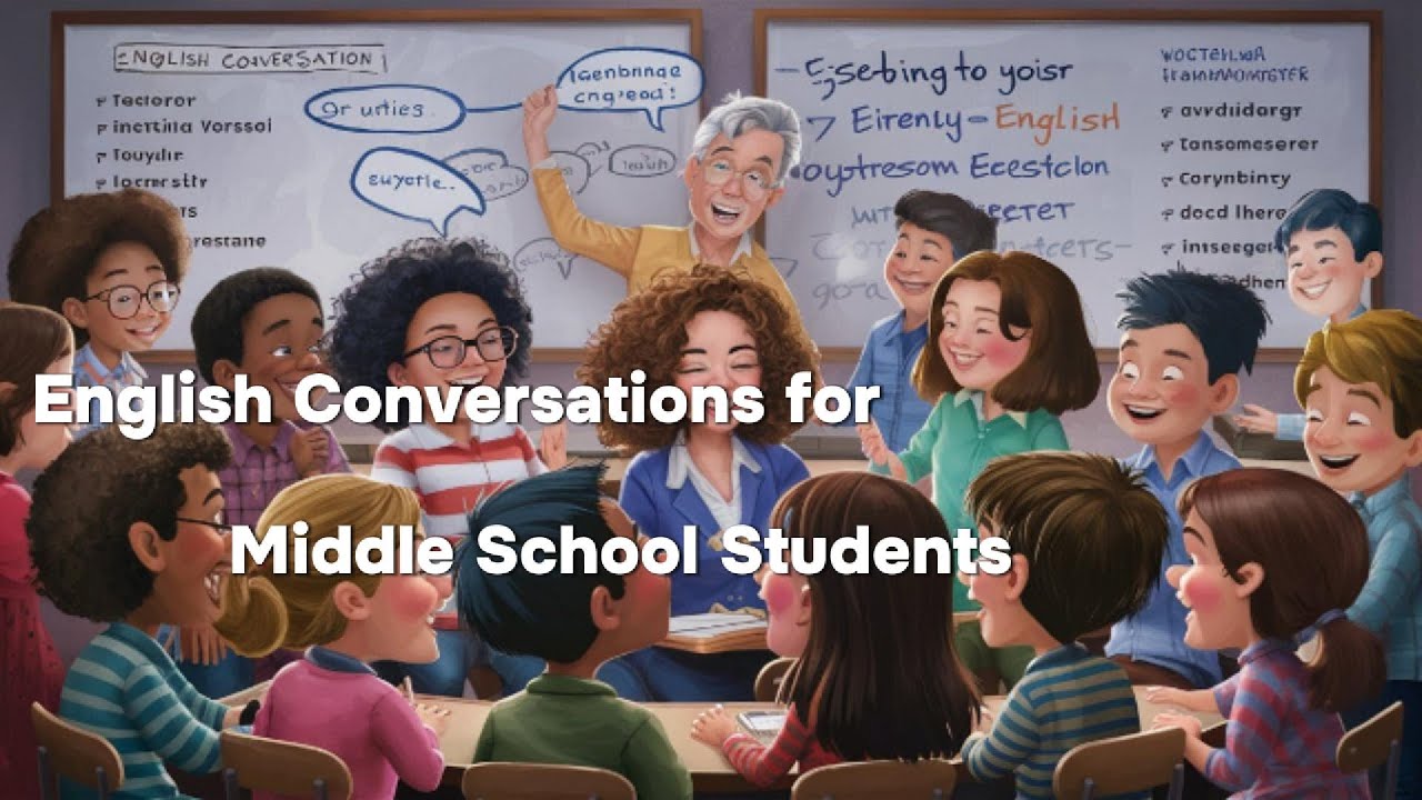 English Conversations for Middle School Students - YouTube