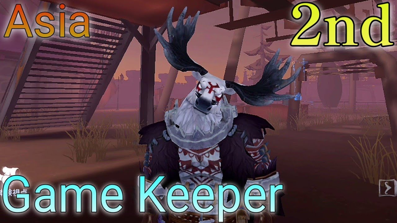 【IdentityV】2nd Game Keeper｜断罪狩人2位｜鹿头｜사냥터지기 【第五人格】【제5인격】【idv】 - YouTube