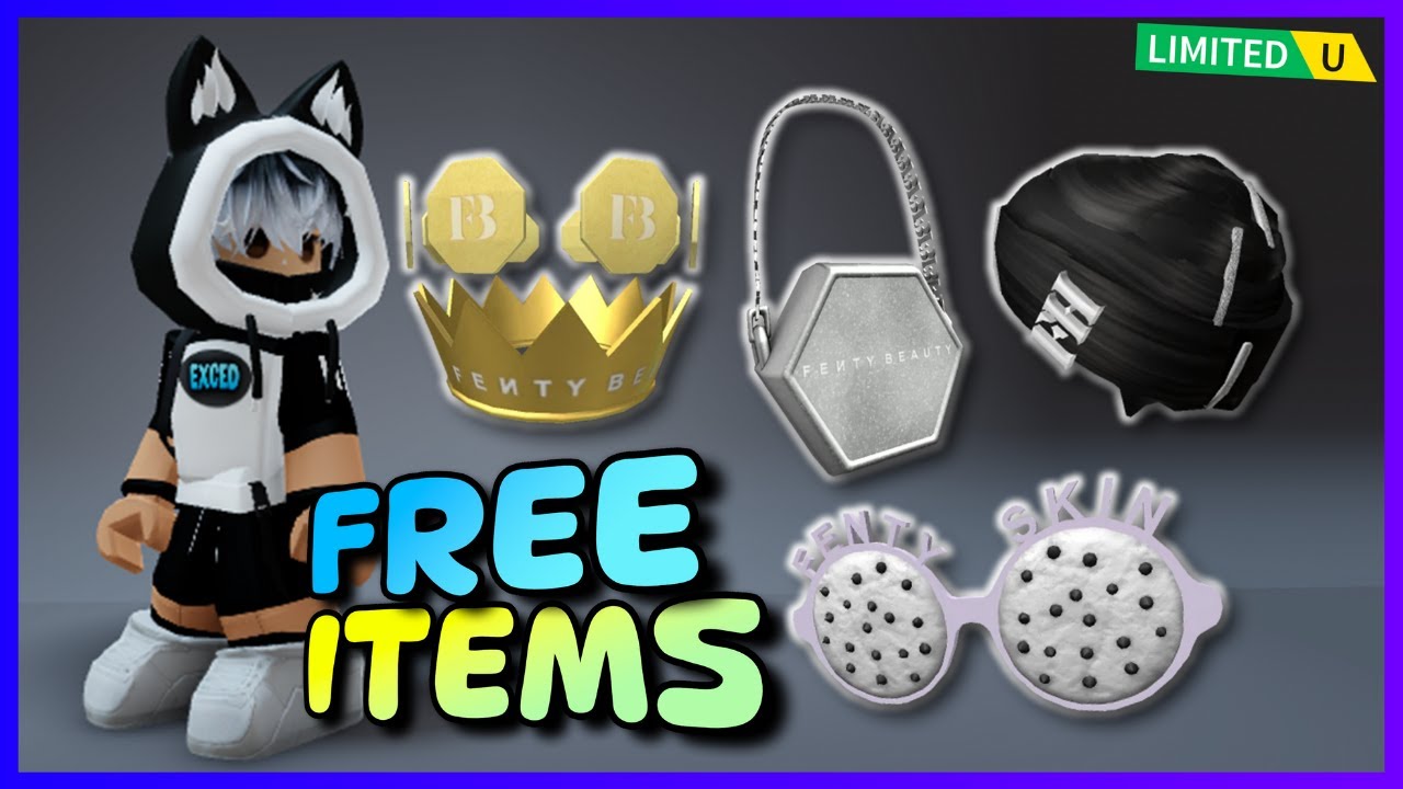 FREE LIMITED UGC items 🔥🤩😍😱, How to get FREE UGC LIMITED ITEMS Fenty ...