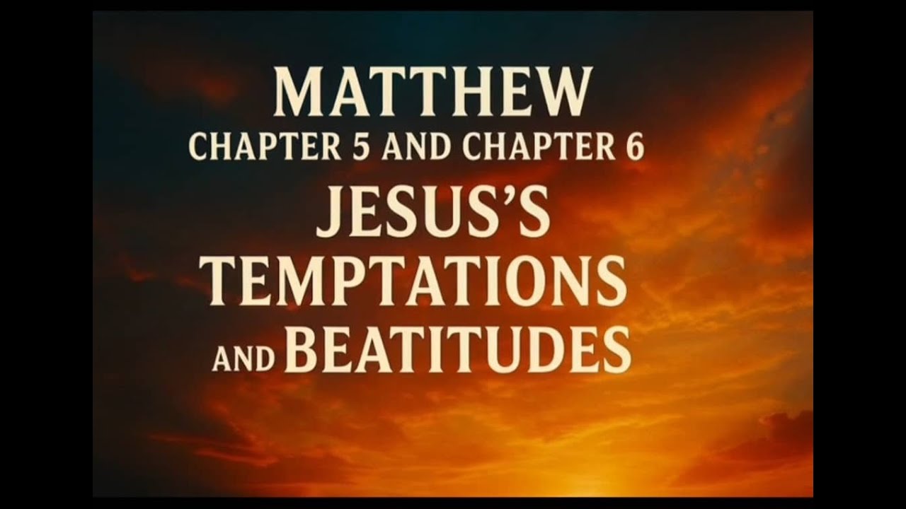 The gospel of Matthew chapter 4 and chapter 5. A reading from the holy ...