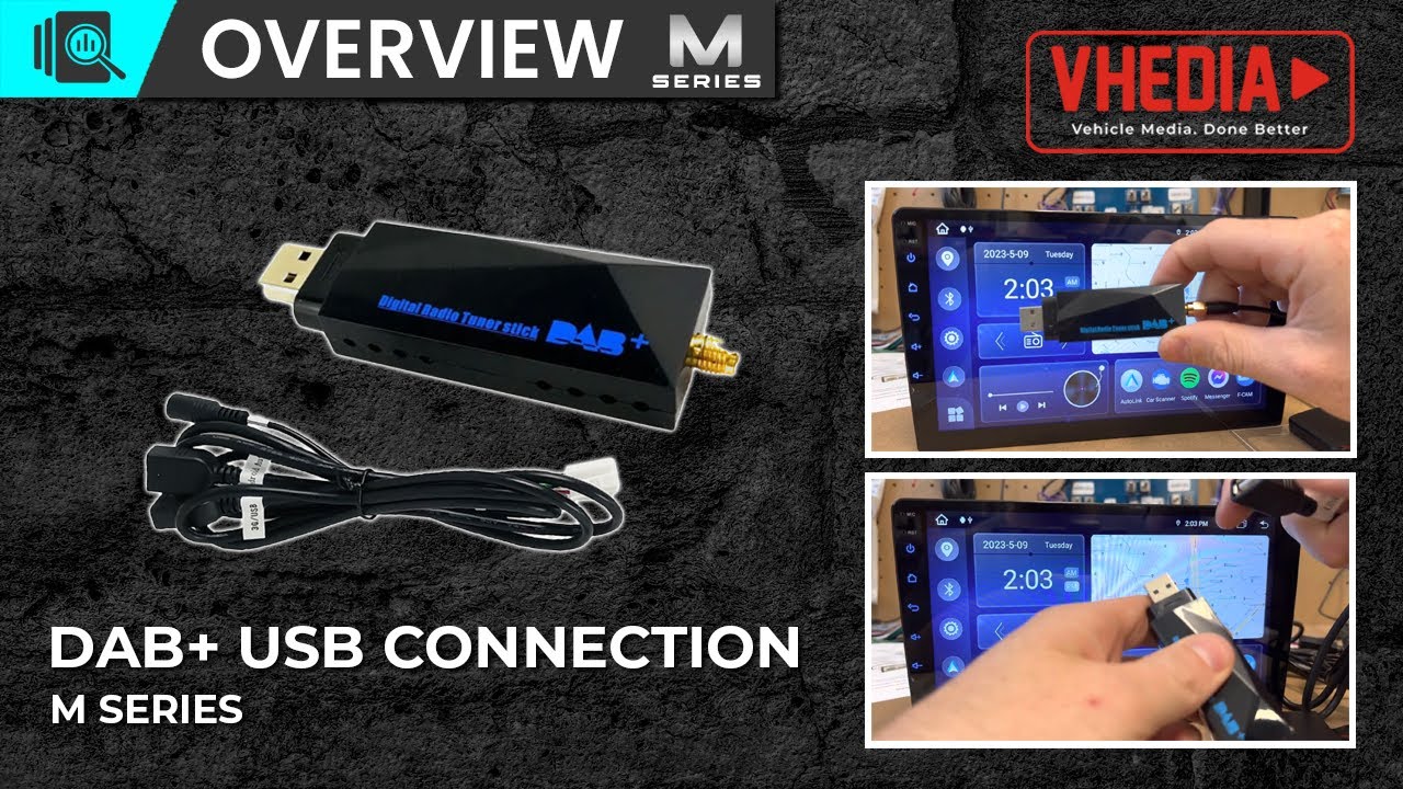 DAB+ USB Connection - M Series - YouTube