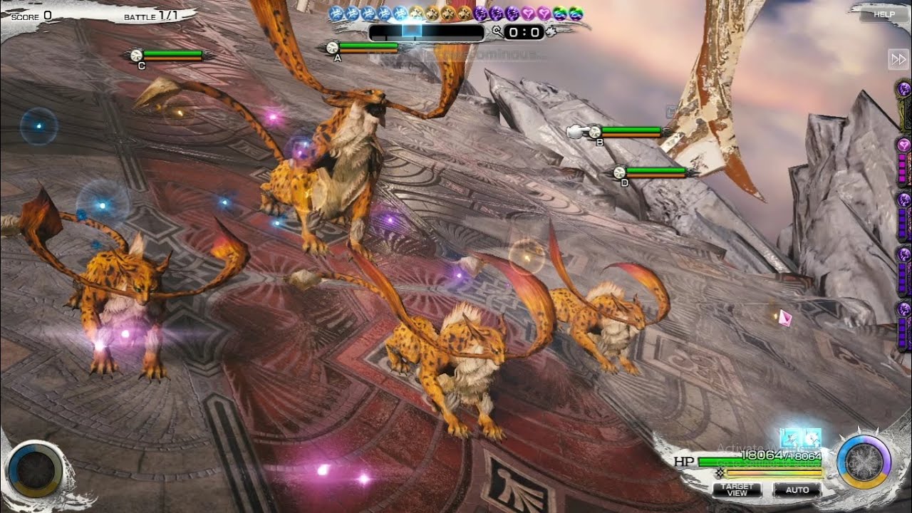 Mobius Final Fantasy - Pandemonium Coeurl (Maniac) - YouTube