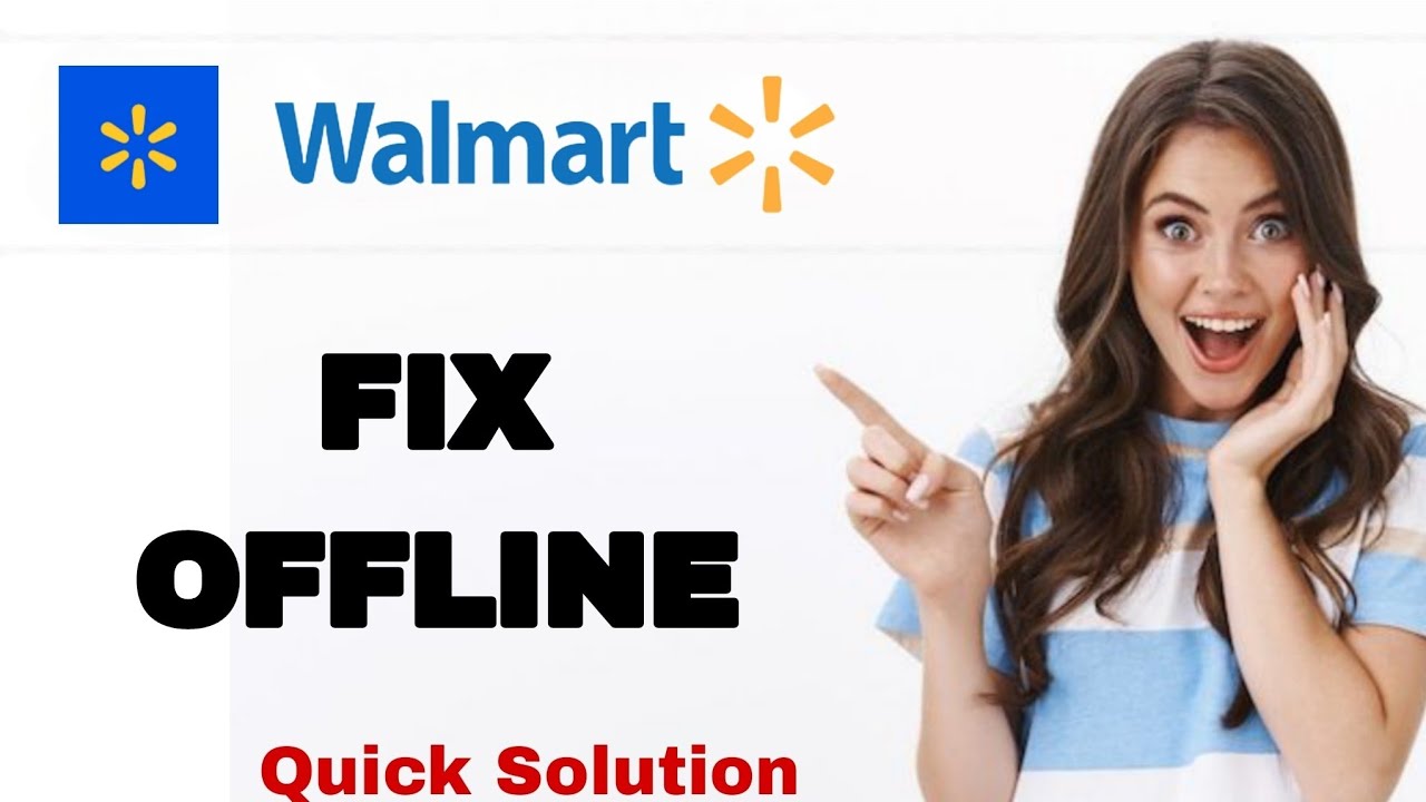 How To Fix And Solve Offline On Walmart App | Easy Fix - YouTube