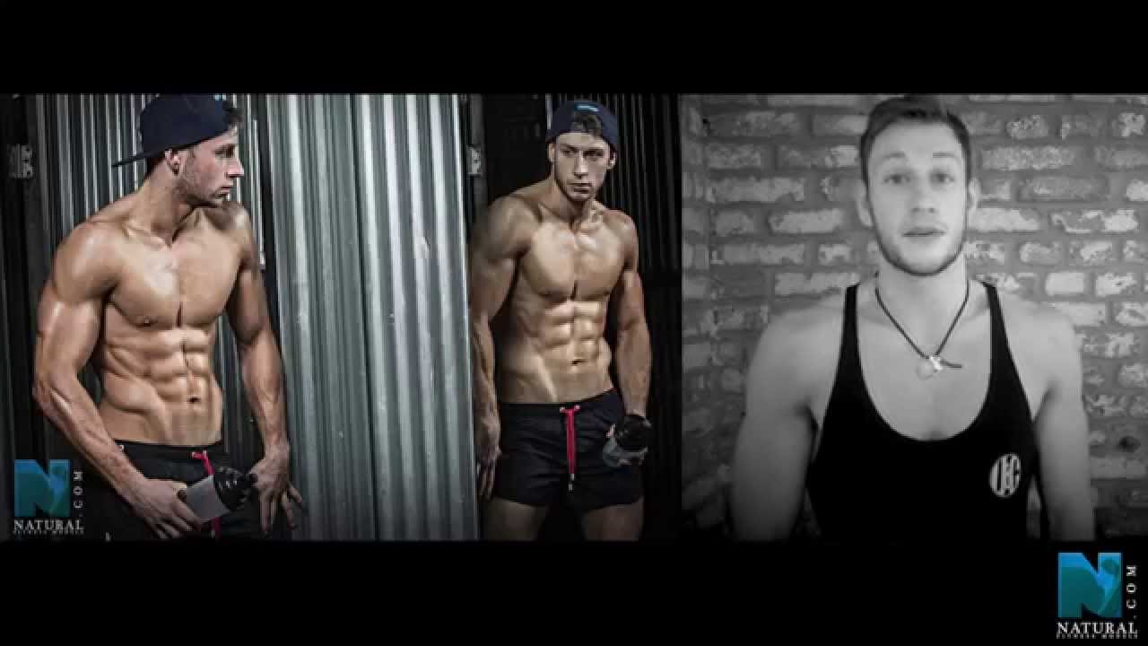 Natural Fitness Model Joel Gartland - Behind the scenes - YouTube