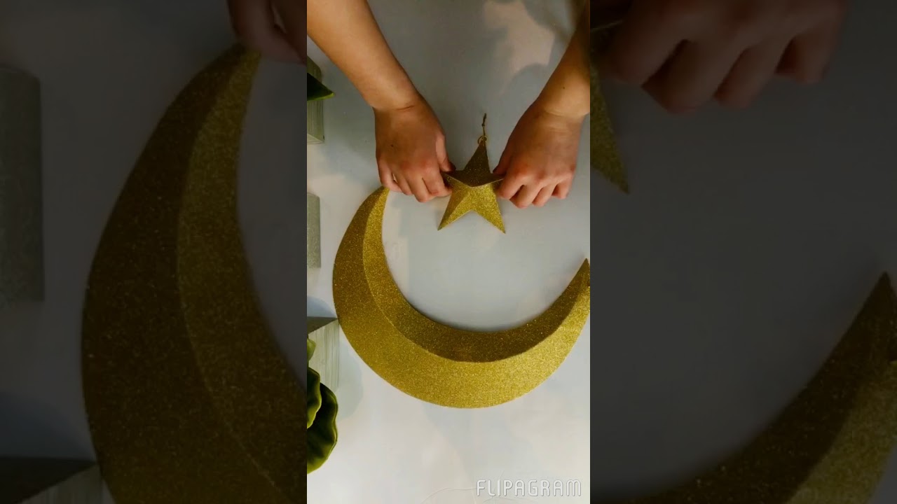 3D moon diy - YouTube