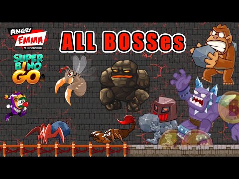 Super Bino Go ALL BOSSes [2K 60fps]