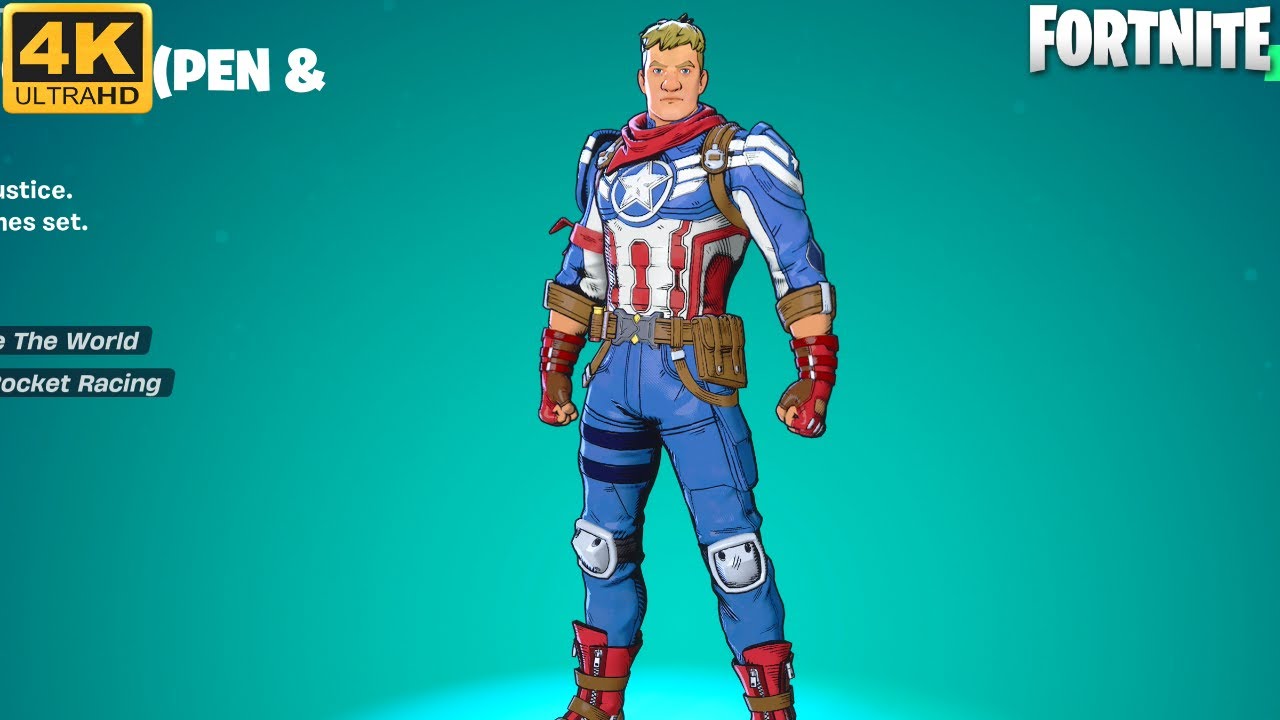 Captain Jones Pen and Ink Gameplay - Fortnite (4K 60FPS) - YouTube