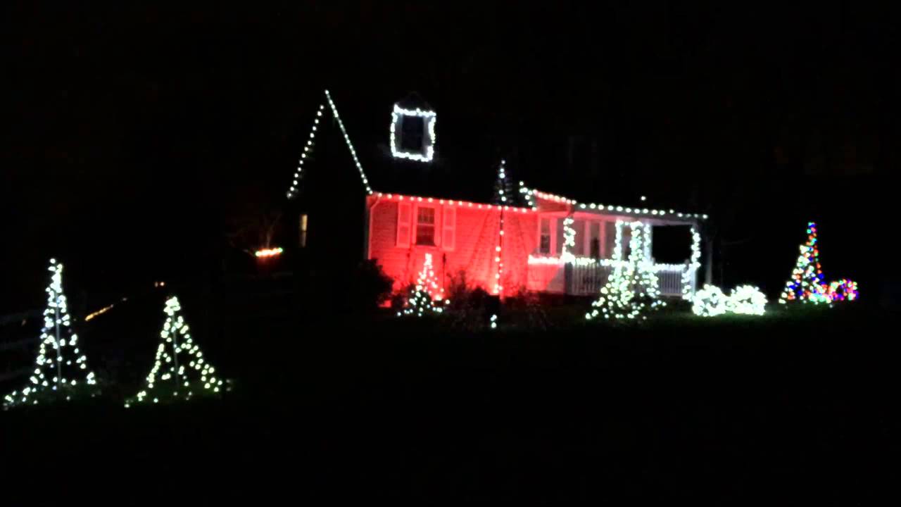 2015 Louden Christmas Light Show Sample - YouTube
