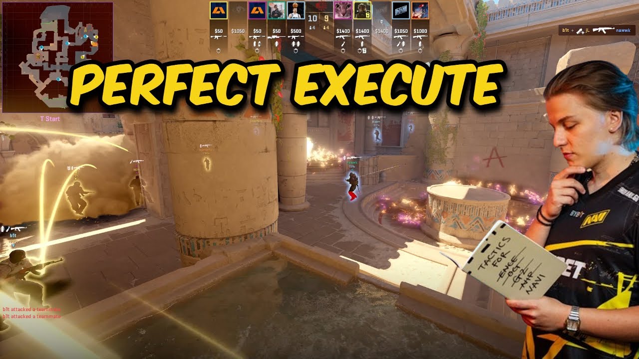 NAVI Advanced Anubis Tactic - PRO CS2 STRATEGY BREAKDOWN - YouTube