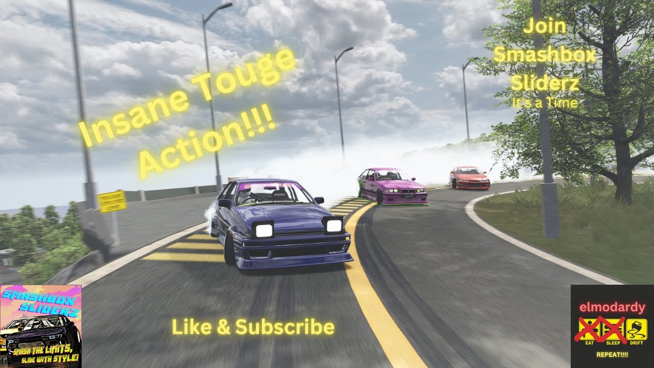 Touge Thrills: Drifting Madness at Togue Cruise Line with Gravy Garage ...