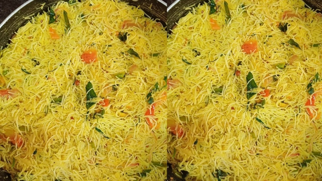 Hotel Style Anil Vermicelli Upma Recipe ಹೋಟೆಲ್ ಸ್ಟೈಲ್ ಶಾವಿಗೆ ಉಪ್ಪಿಟ್ಟು😋 ...