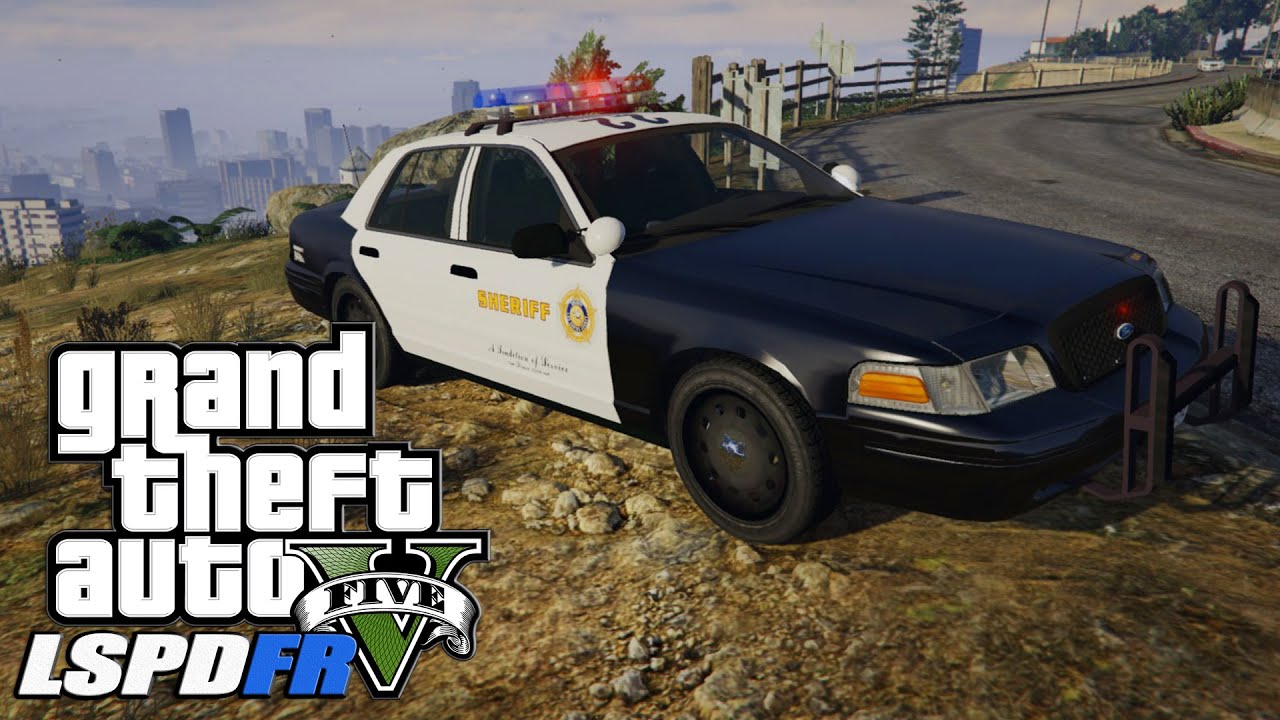 GTA:V LSPD:FR Sheriff CVPI | CLOSE RANGE SHOOTOUT!!! // EP.45 - YouTube