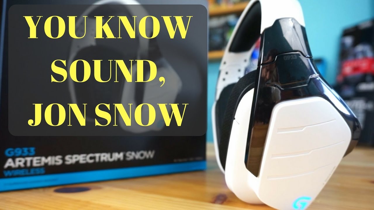 Logitech G933 Artemis Spectrum Snow Edition - bezprzewodowe słuchawki ...
