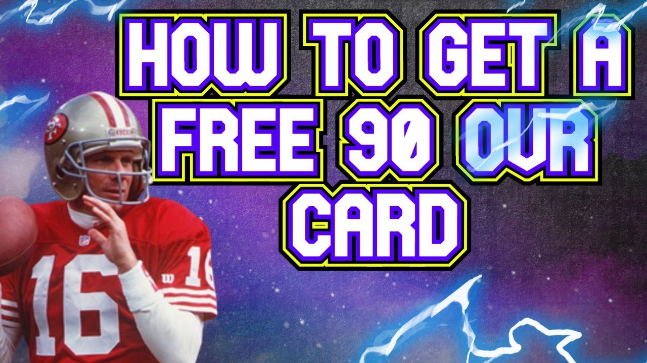 How to get a Free 90 Ovr Card in Madden 21 Ultimate Team - YouTube