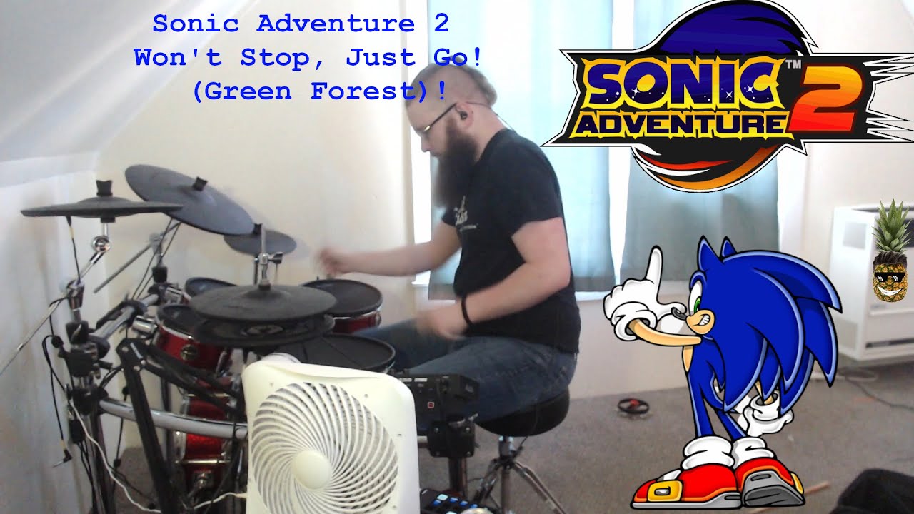 Drum Play Along: Won't Stop Just Go, Sonic Adventure 2 - YouTube