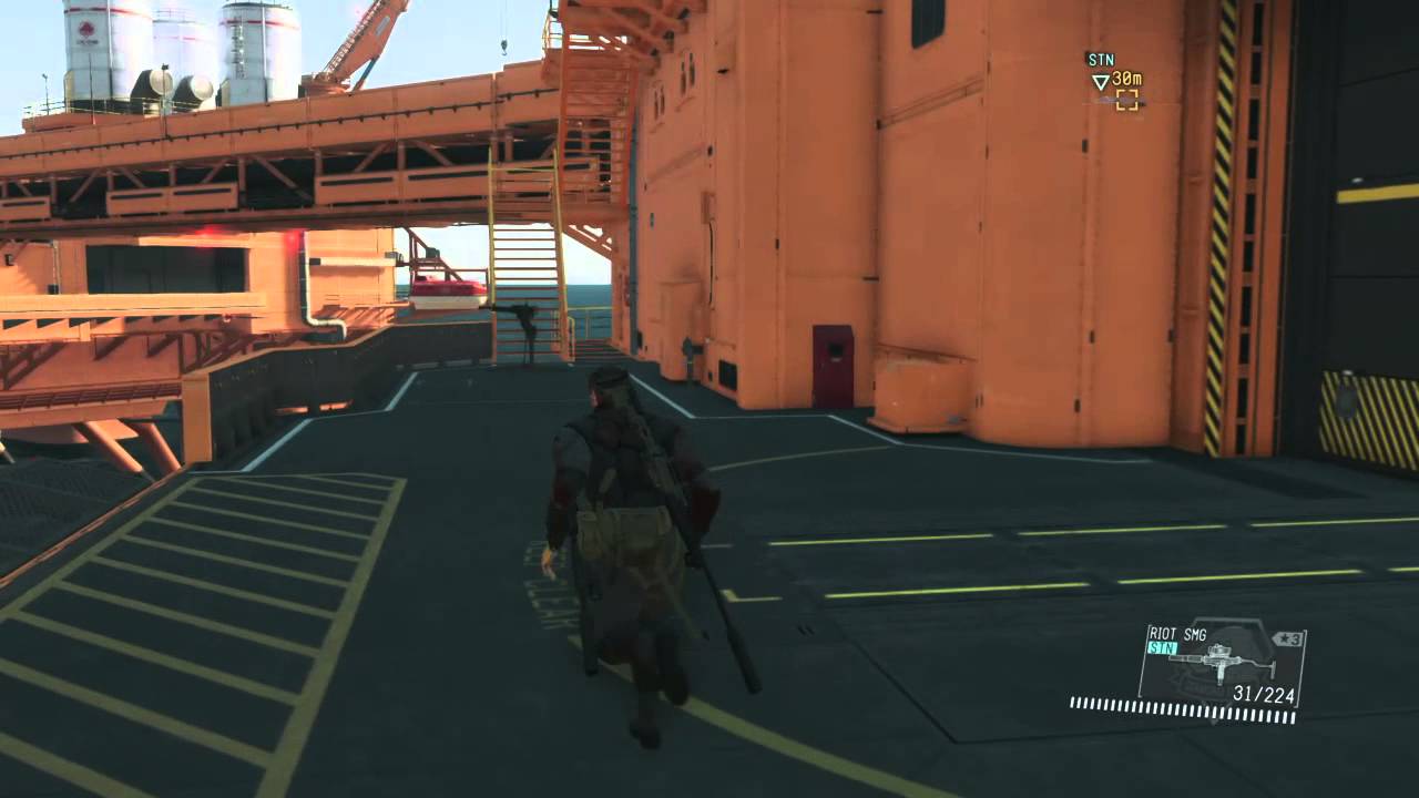 METAL GEAR SOLID V: THE PHANTOM PAIN mother base under attack - YouTube