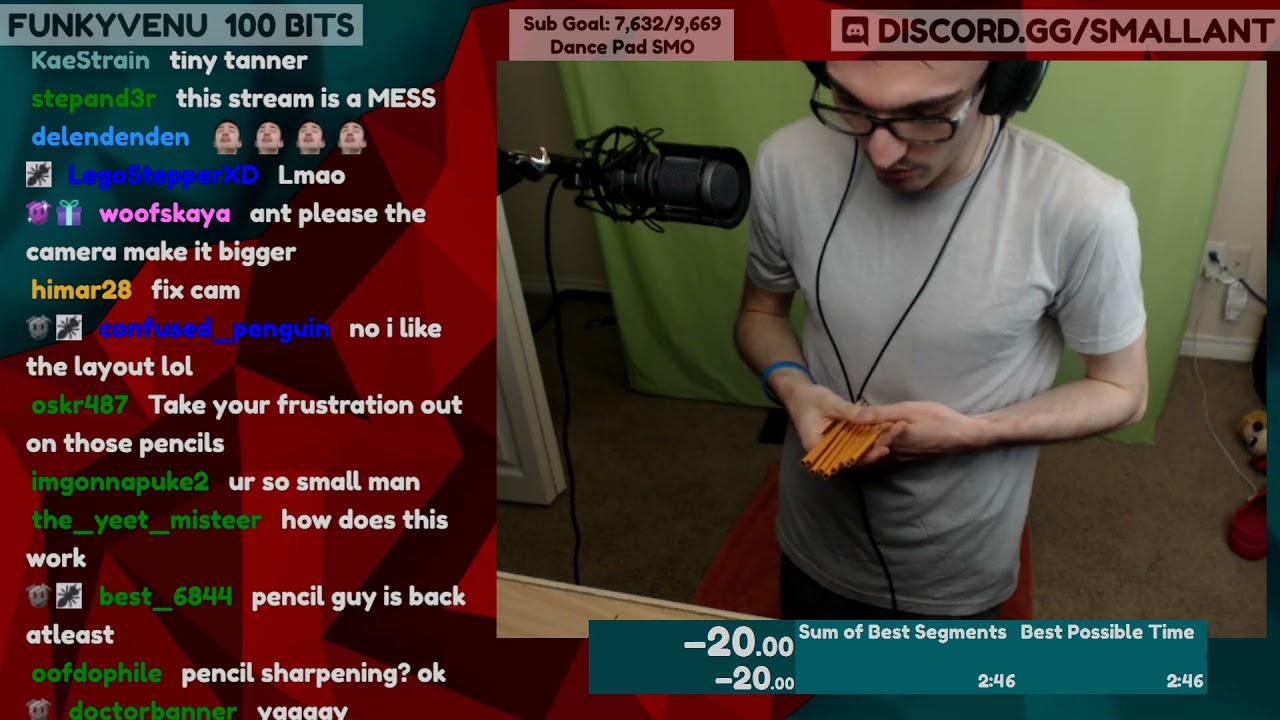 smallant - 10 Pencils IRL WR - 2:21 - YouTube