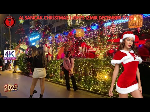 Izmir City Ambience 🇹🇷 | Walking from Kemeraltı to Alsancak Gül Street | 4K HDR