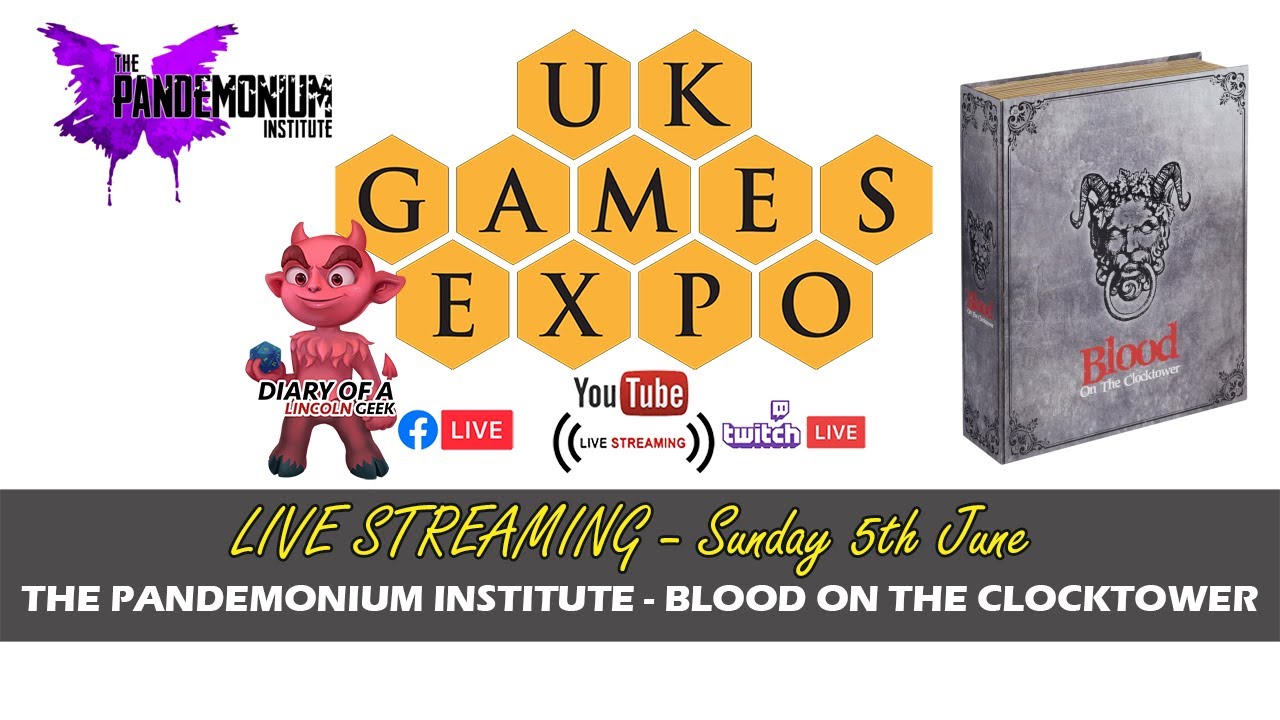 UKGE2022 - Sunday - The Pandemonium Institute - YouTube