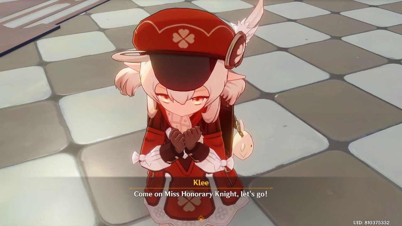 Come on Miss Honorary Knight, let's go! - YouTube