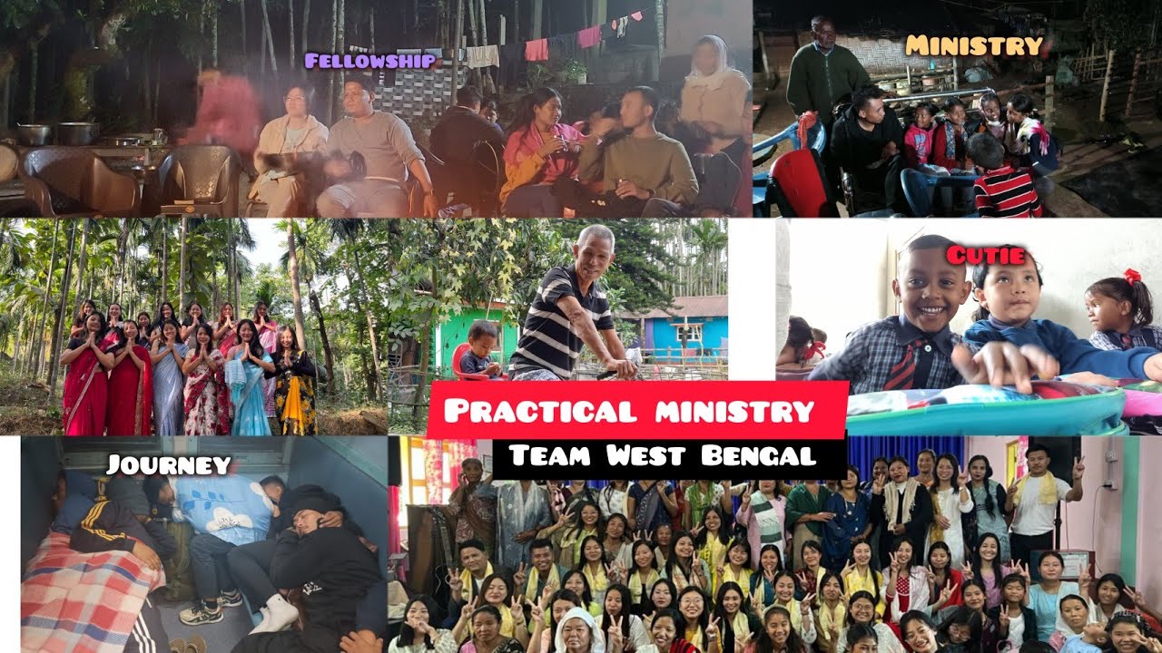 A vlog-blog tour to West Bengal || practical ministry 2nd semester m ...