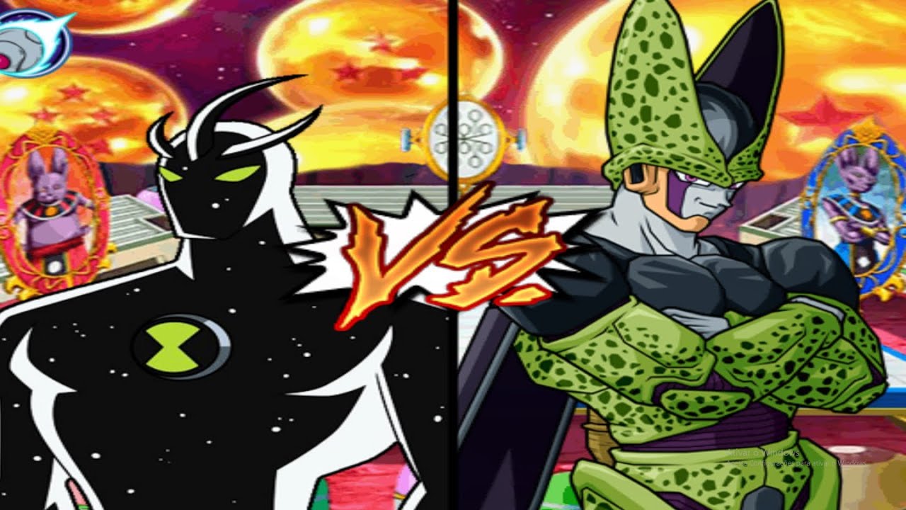 Alien X VS Cell - DBZ Budokai Tenkaichi 3 ARMAGEDDON MOD - YouTube