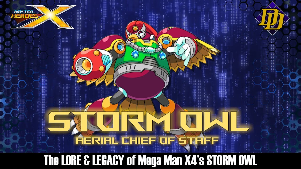 Mega Man X4: Storm Owl - The Honorable Sky General with a Grudge ...