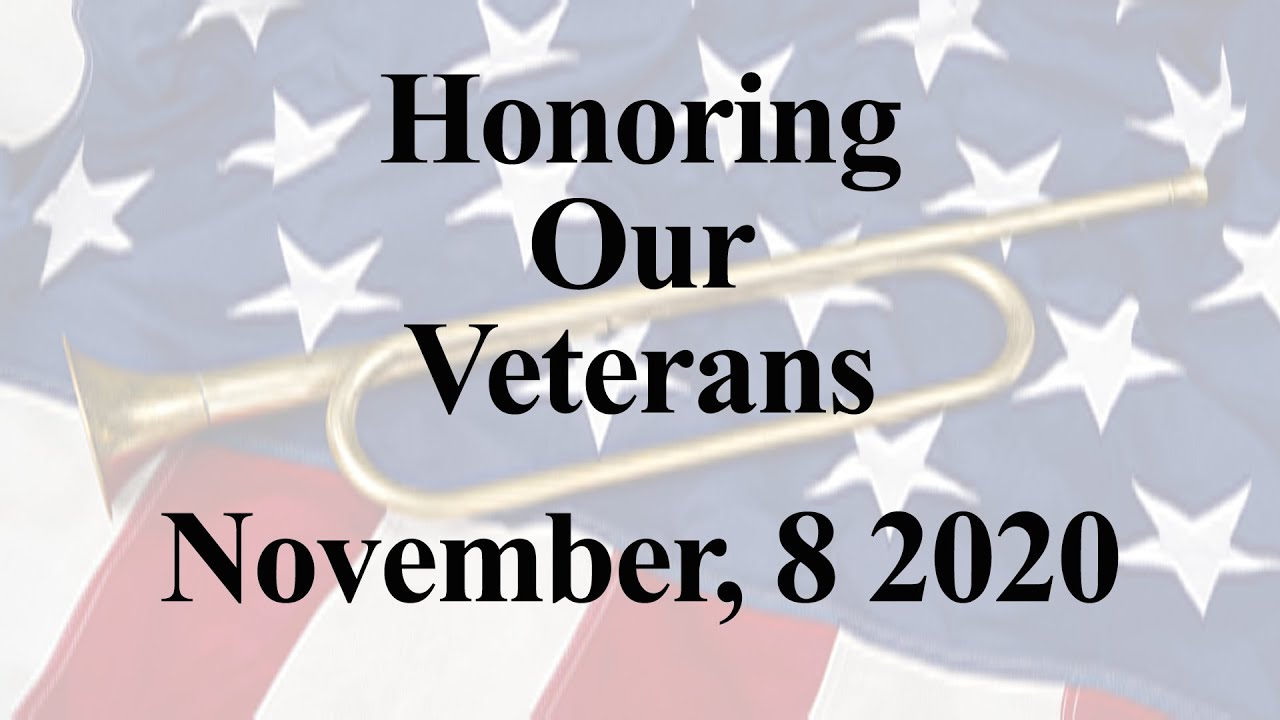 Veteran's Day Program Hoffman Methodist Church 11/8/2020 - YouTube