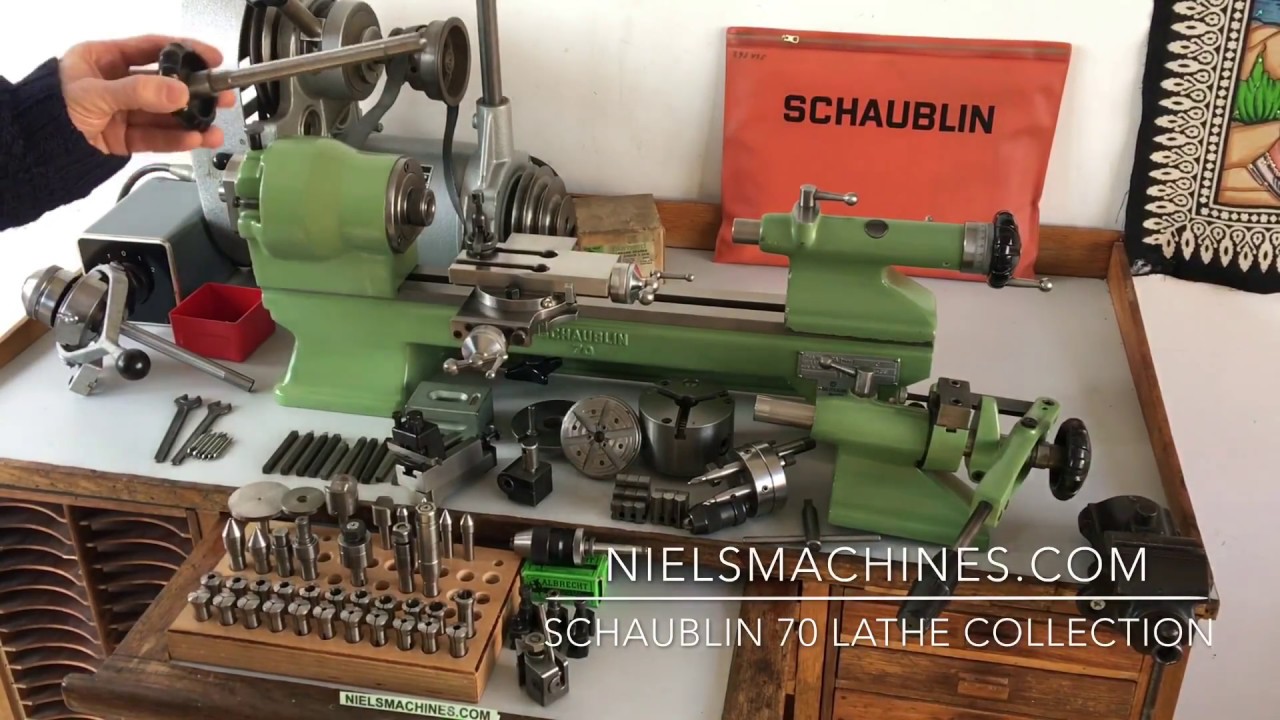 Schaublin 70 Lathe Collection - YouTube