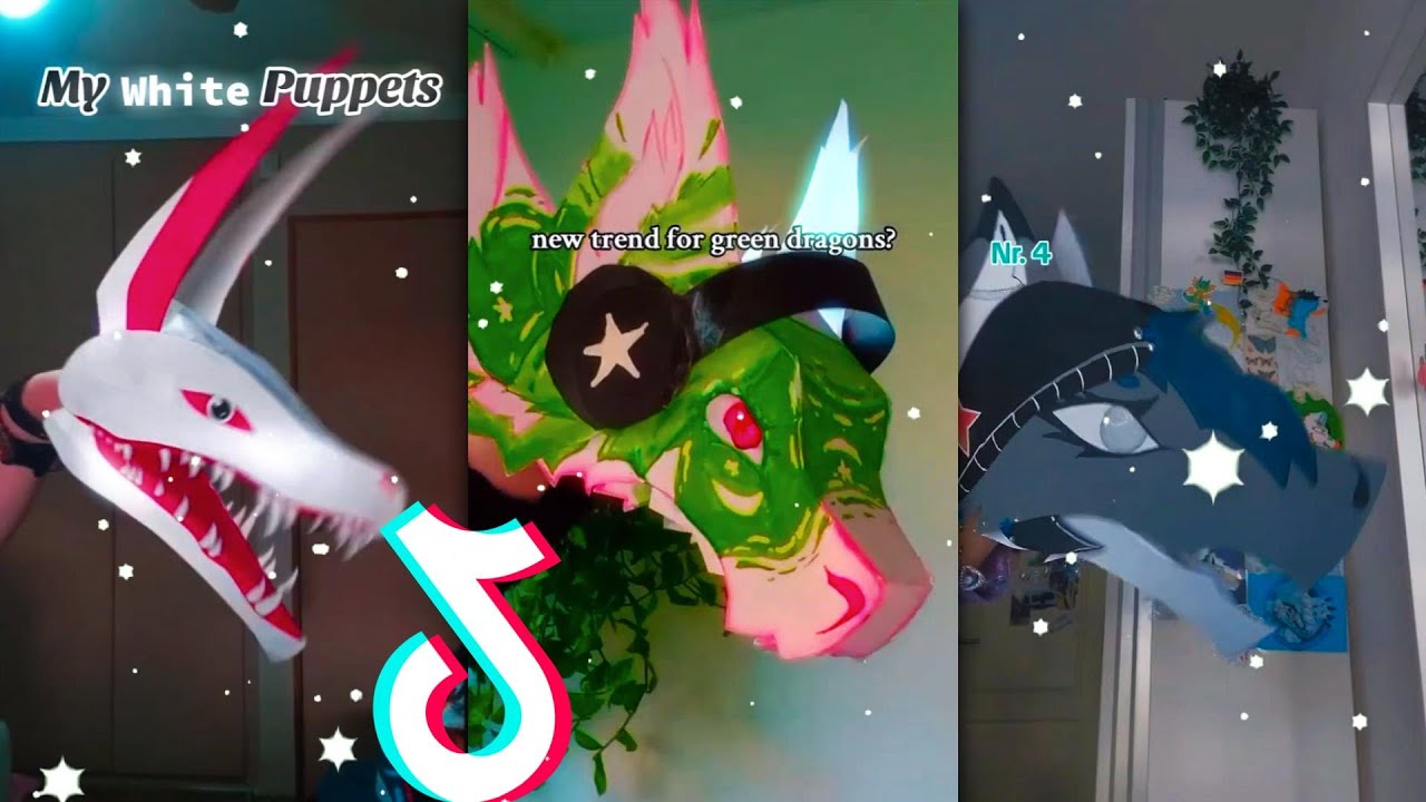 😱 THE AMAZING Paper Dragon 🔥Dragon Puppet Compilation #266 - YouTube