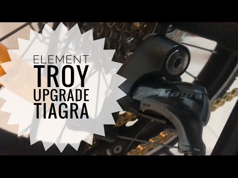 ELEMENT TROY UPGRADE MINI GRUPSET SHIMANO TIAGRA - YouTube