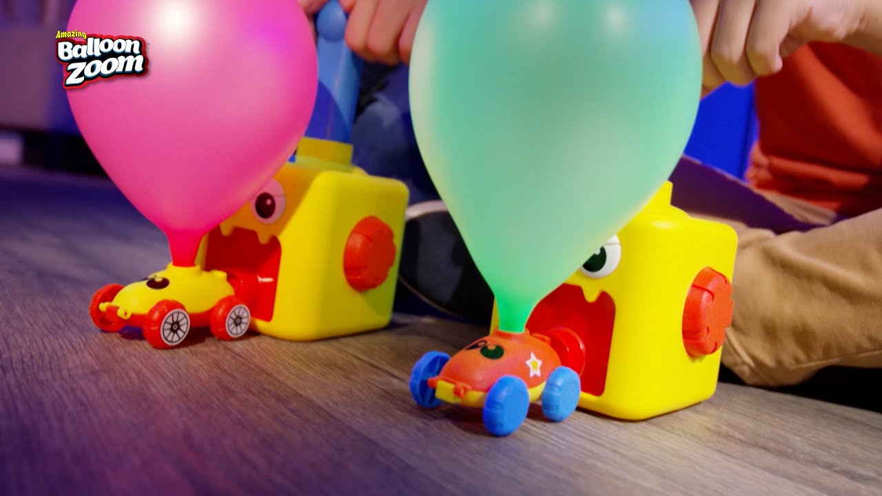 Diviértete con este juego de carreras | Balloon Zoom - YouTube