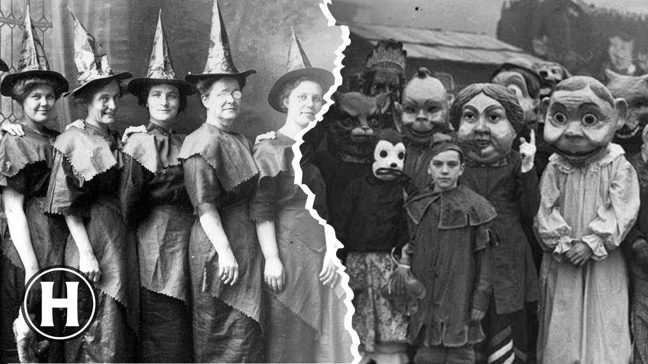 Halloween Costumes: Rare Historical Photos! - YouTube