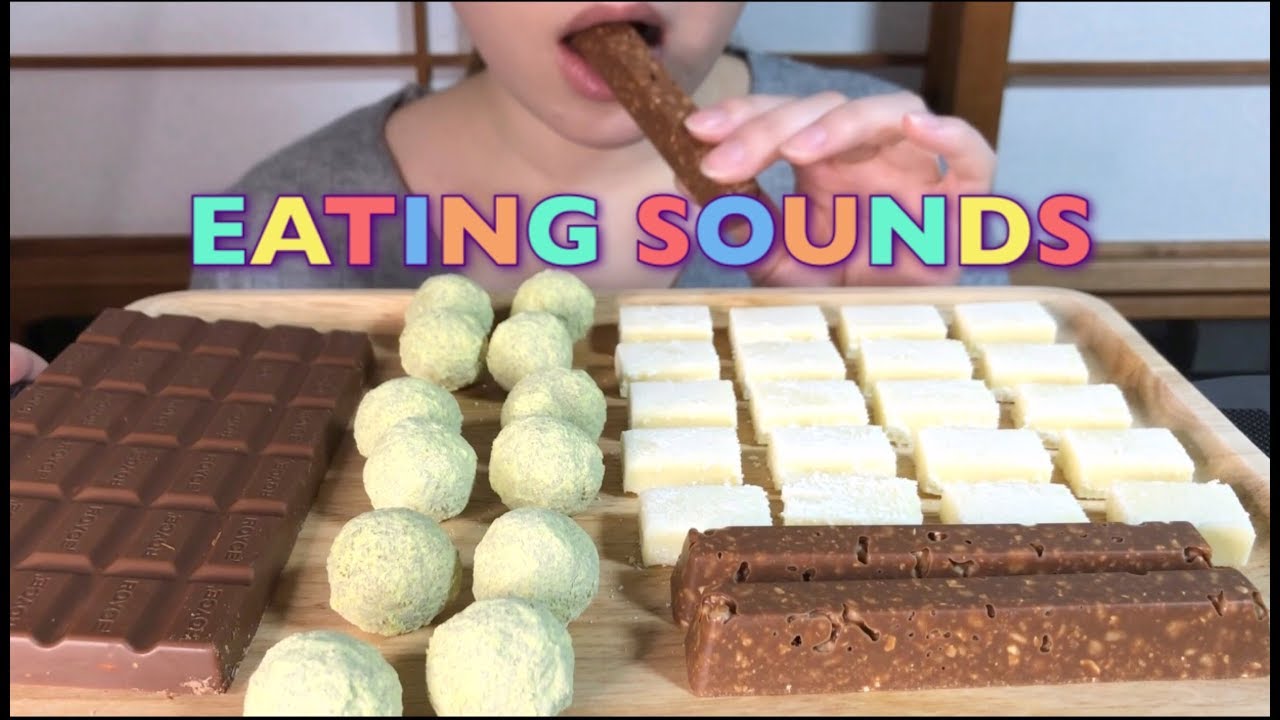 《Eating sounds/No talking》CHOCOLATE!ロイズチョコレート! - YouTube