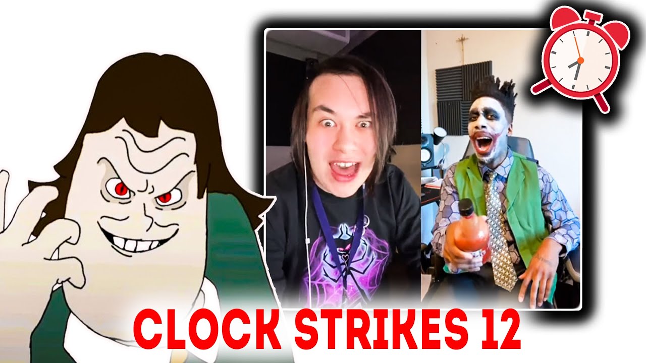 Clock Strikes 12, Midnight Arrives - YouTube