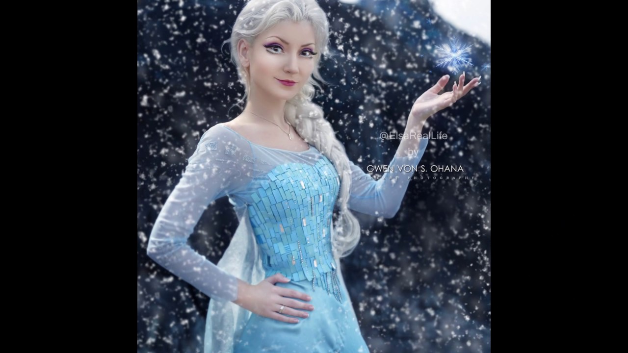 Elsa Humana / FROZEN - YouTube