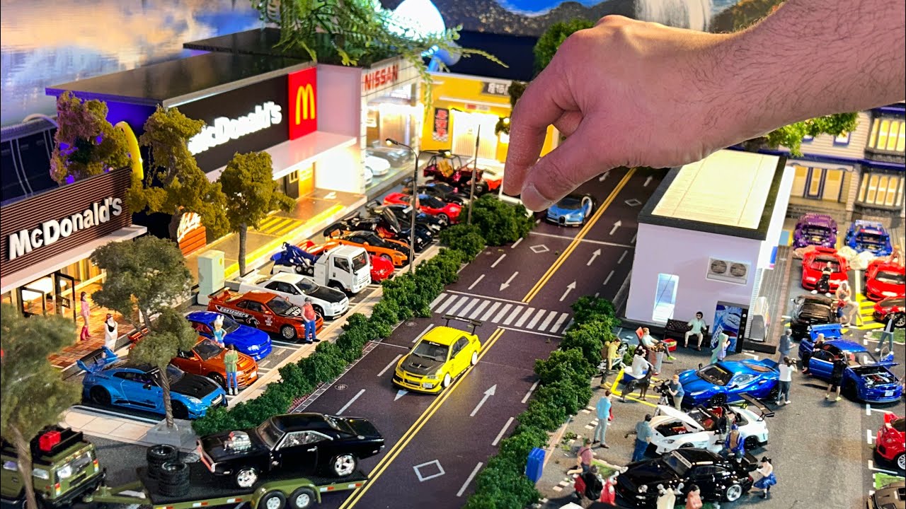 1/64 DIORAMAS- Combining 10 Dioramas on a MASSIVE TABLE(Japanese ...