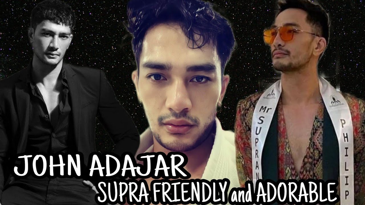 JOHN ADAJAR, "Mr. Friendship" sa kanyang Co- Mr. Supranational 2021 ...